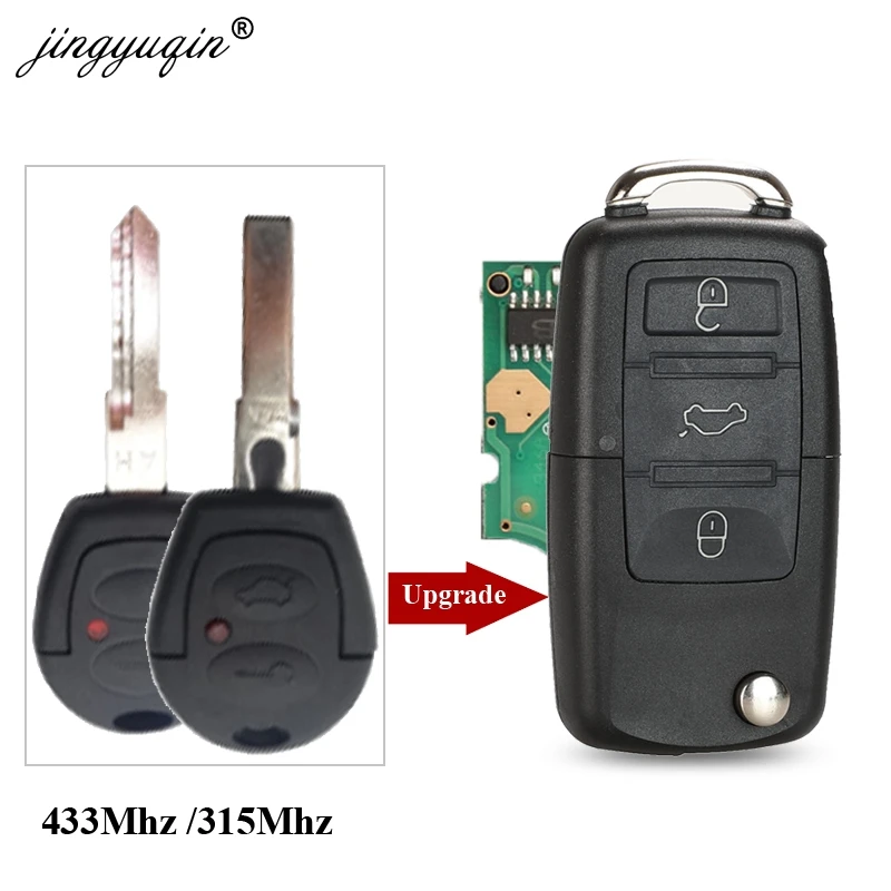 jingyuqin-Upgraded-Flip-Key-for-315Mhz-433Mhz-Car-Remote-Key-for-VW ...