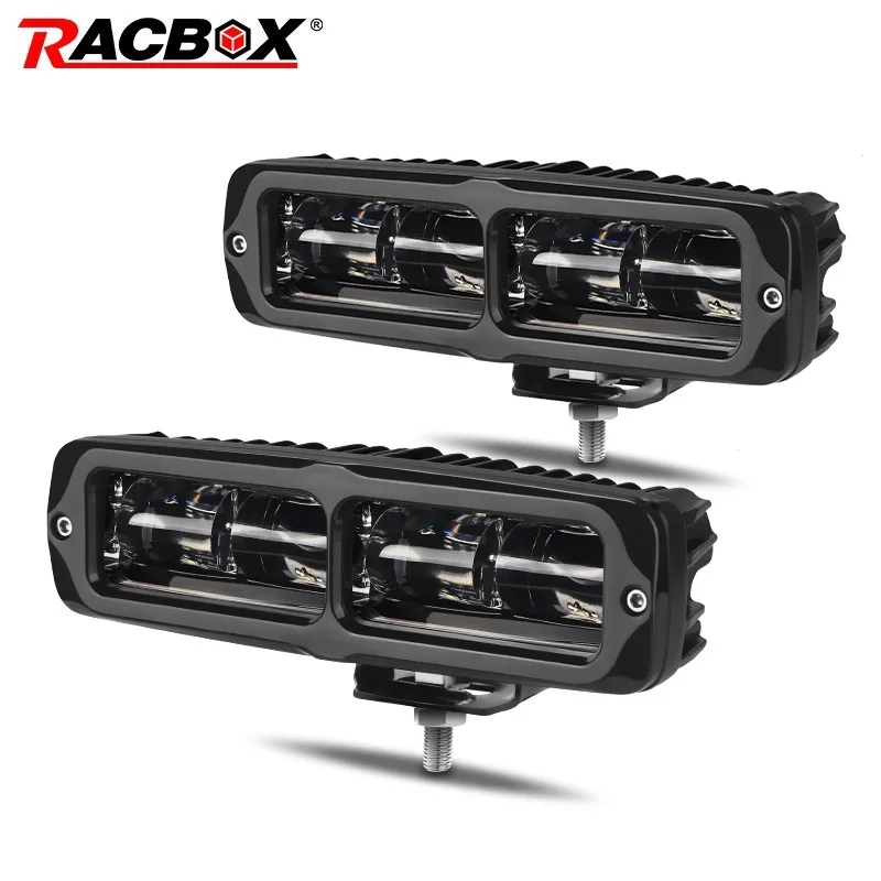 Led-Work-Light-Bar-6-Inch-6D-Lens-Fog-Light-Offroad-Running-Lights-12V ...