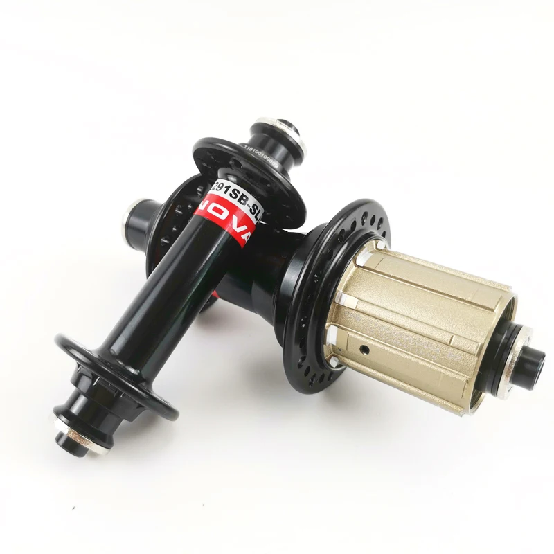 Novatec A291SB-SL F482SB-SL Light Road Bike Hubs Front 20h 24h 28h Back ...