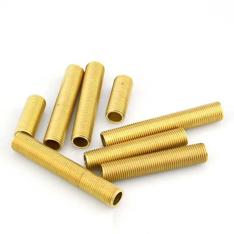 10pieces-lot-10-150mm-metric-m10-1-0mm-pitch-brass-threaded-hollow-tube ...