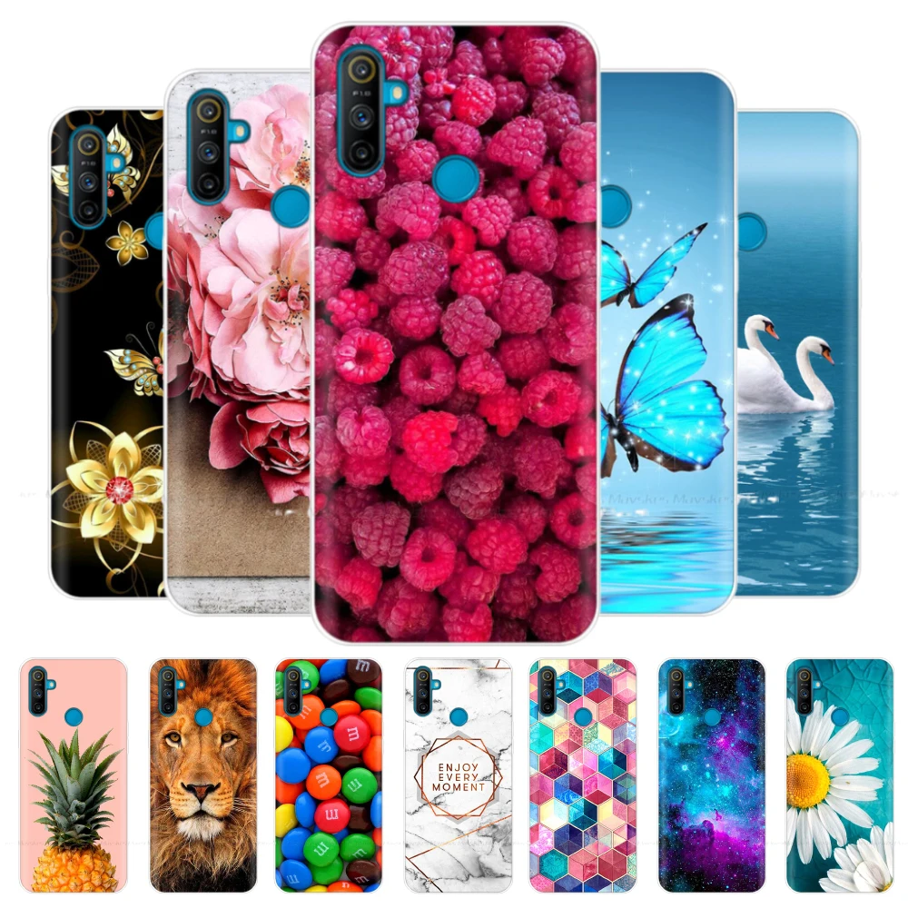 For Realme C3 Case RealmeC3 Soft TPU Back Phone Cover For OPPO Realme ...