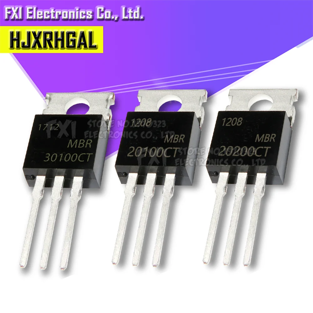 10PCS MBR30100 TO220 MBR30100CT TO-220 MBR10100CT MBR10200CT MBR20100CT ...