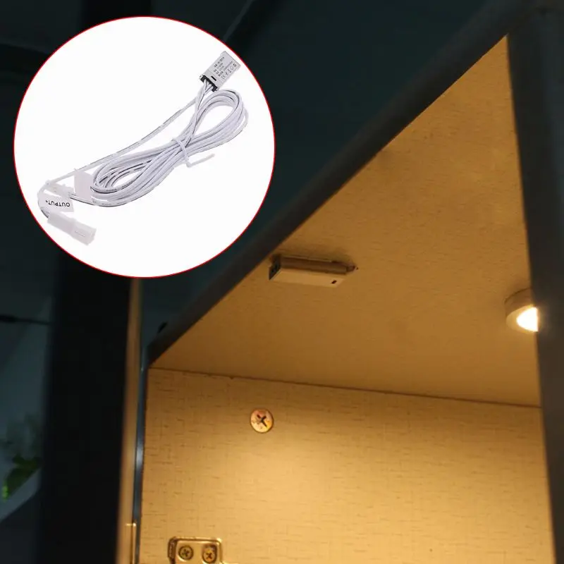 12v/24v Wardrobe Cabinet Light Switch Infrared Door Control Switch 5a ...