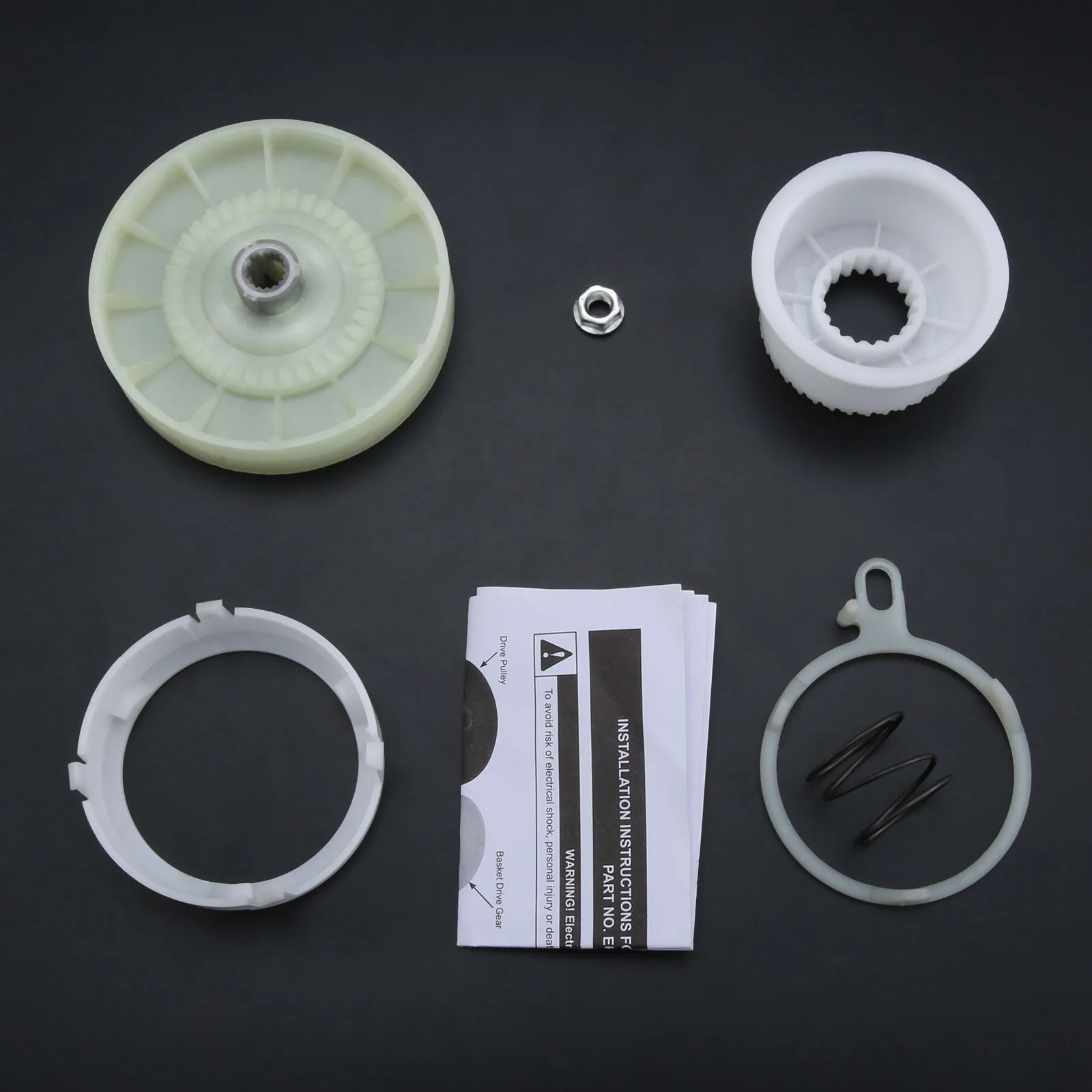 W10721967 Washer Pulley Clutch Kit for Whirlpool AP5951296 PS10057144 ...