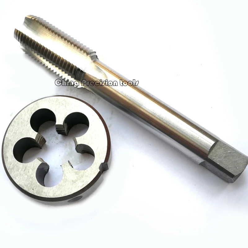 2PCS HSS Metric thread tap and die set M15 M15X1.5 M15X1.25 Straight ...