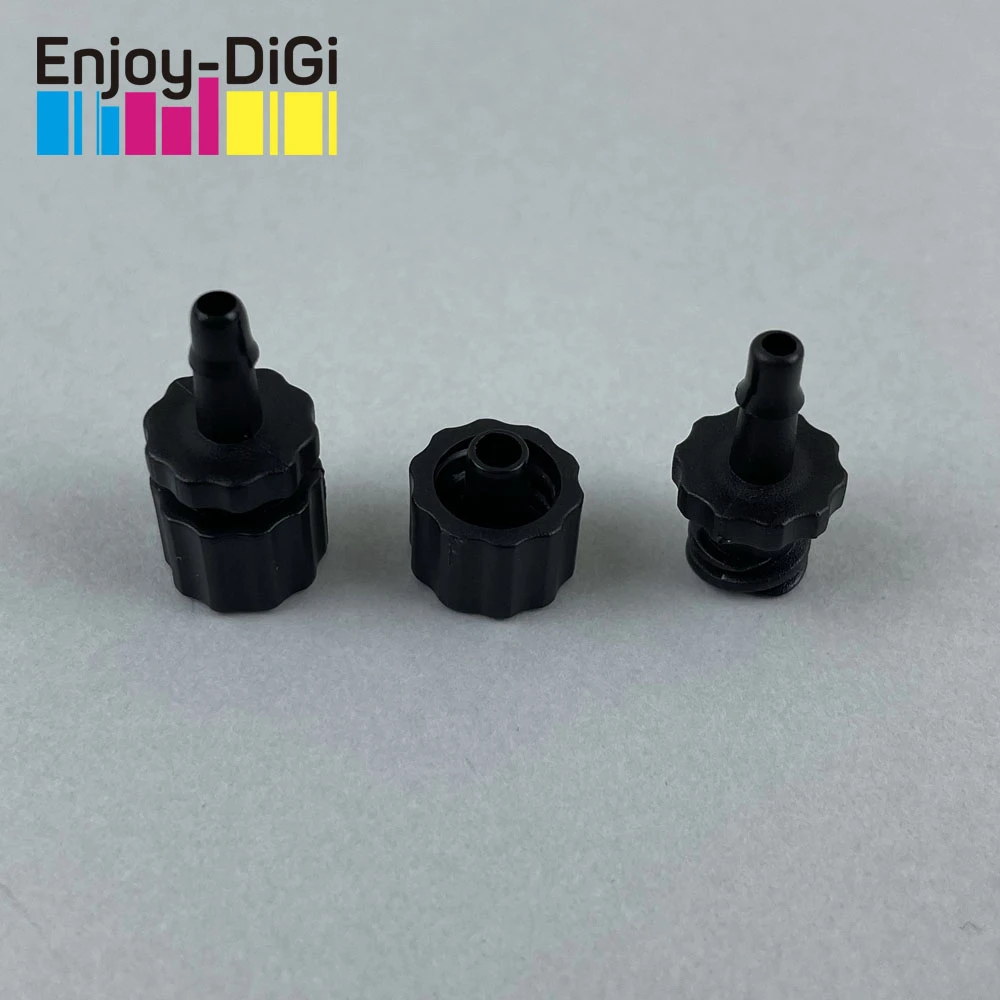 solvent resistant ink tube hose pipe plug plastic stopper for digital ...