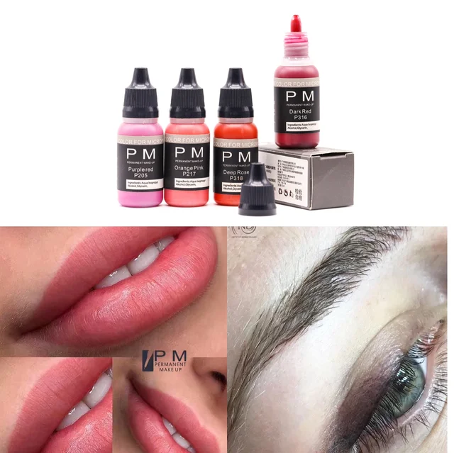 Semi-permanent Makeup Pigment LUANES S – Eyebrow Micropigments For SPMU ...