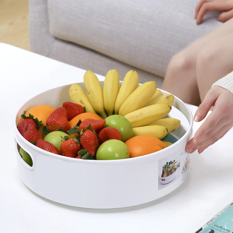 New Arrival Multi Function Anti Skid Rotating Plastic Display Storage ...