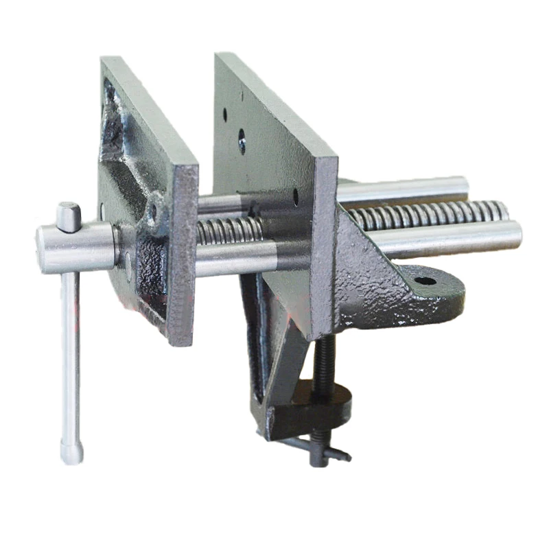 Carpintaria-Workbench-Vise-ferro-fundido-Bench-Fixture-Household-Hand ...