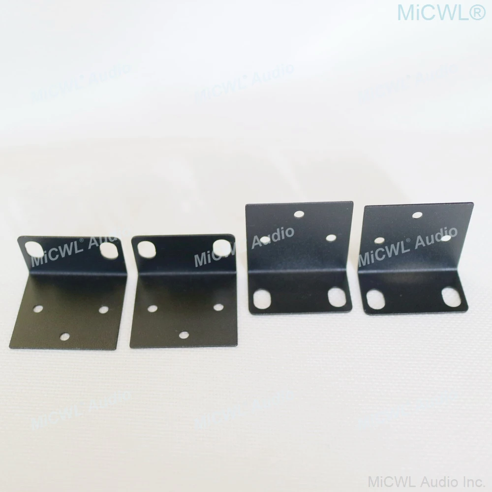 4pcs-Metal-1U-19-Rack-Mount-ear-Mounting-jointing-parts-with-screw-cap ...