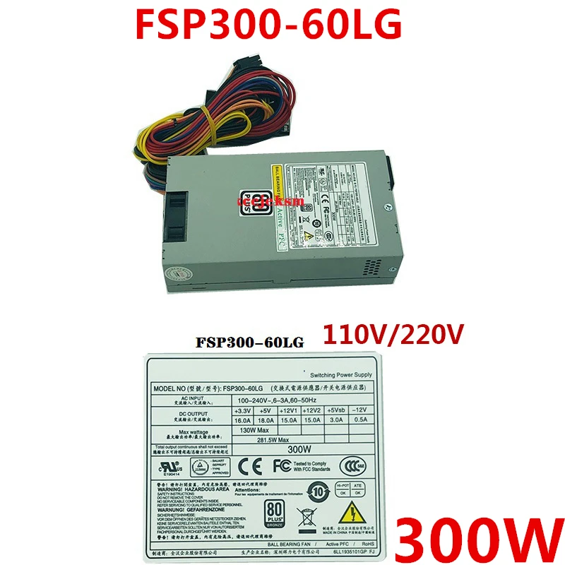 Original PSU For FSP FLEX NAS POS Small 1U K39 E200 5V12V 300W Switching Power Supply FSP300 ...