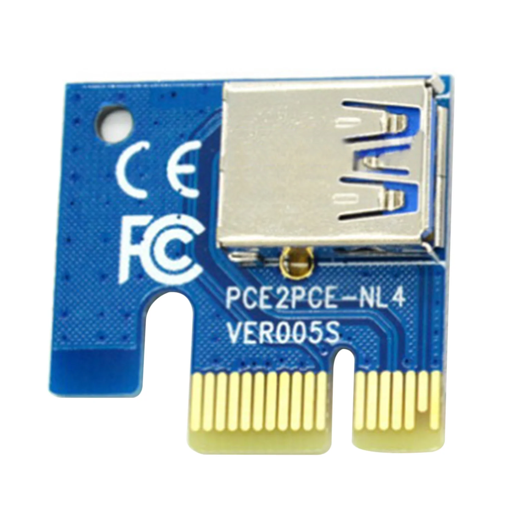 PCIE 1X to Graphics Card Expansion Cable 6Pin Single Power DC-DC Power ...