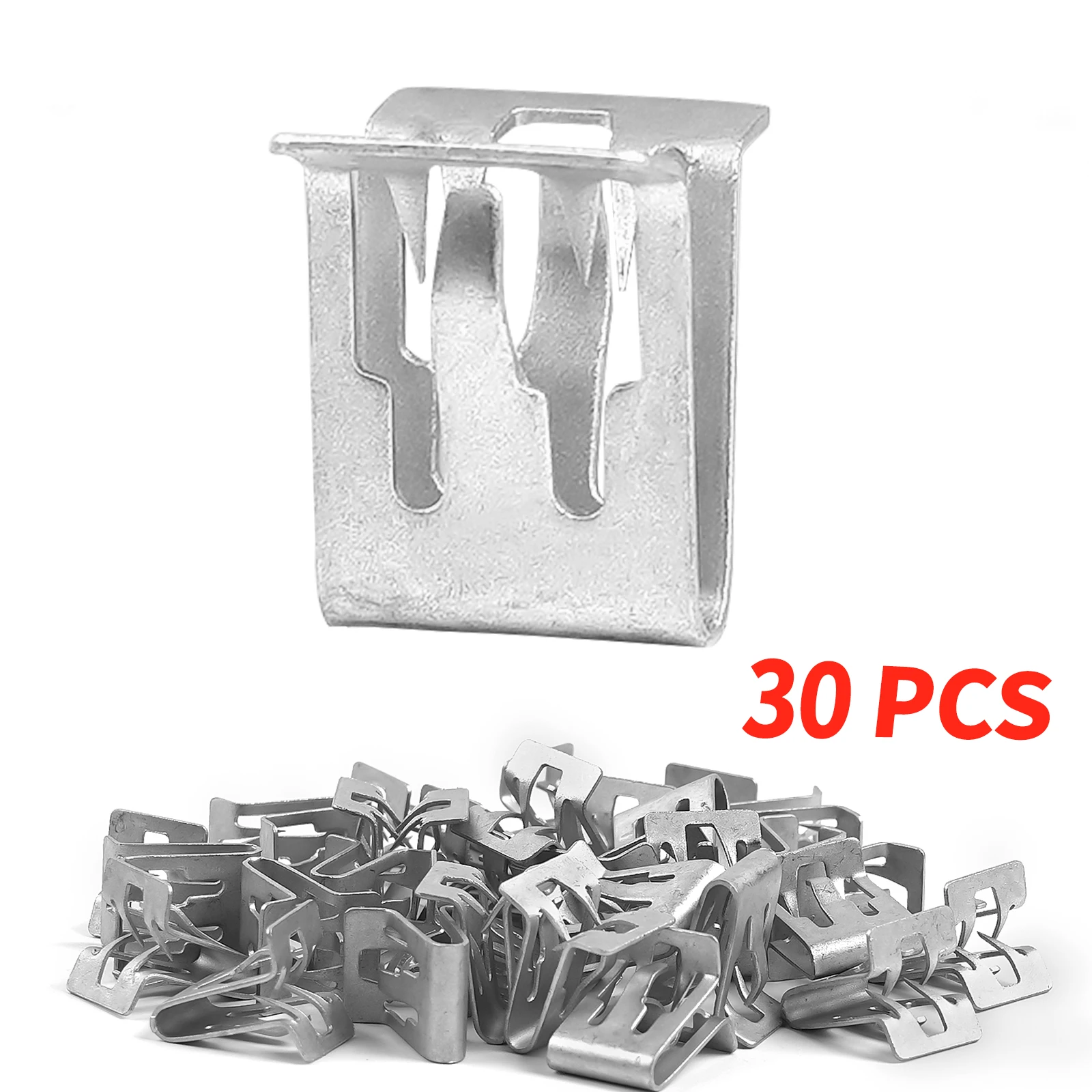 Qeepei 30pcs 15748479 Metal Grill Clips For 1994-2017 Gm Dash Retainer ...