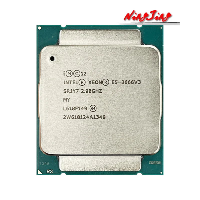 Intel procesador Xeon E5 2666 v3 E5 266v3, E5 2666V3, 2,9 GHz, diez ...