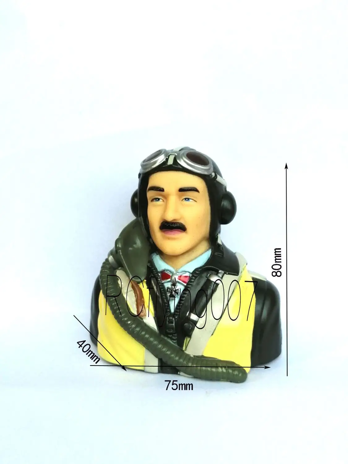 Model aircraft pilot 1/6 WWII German pilots 1/6 Scale RC Airplane Pilot ...