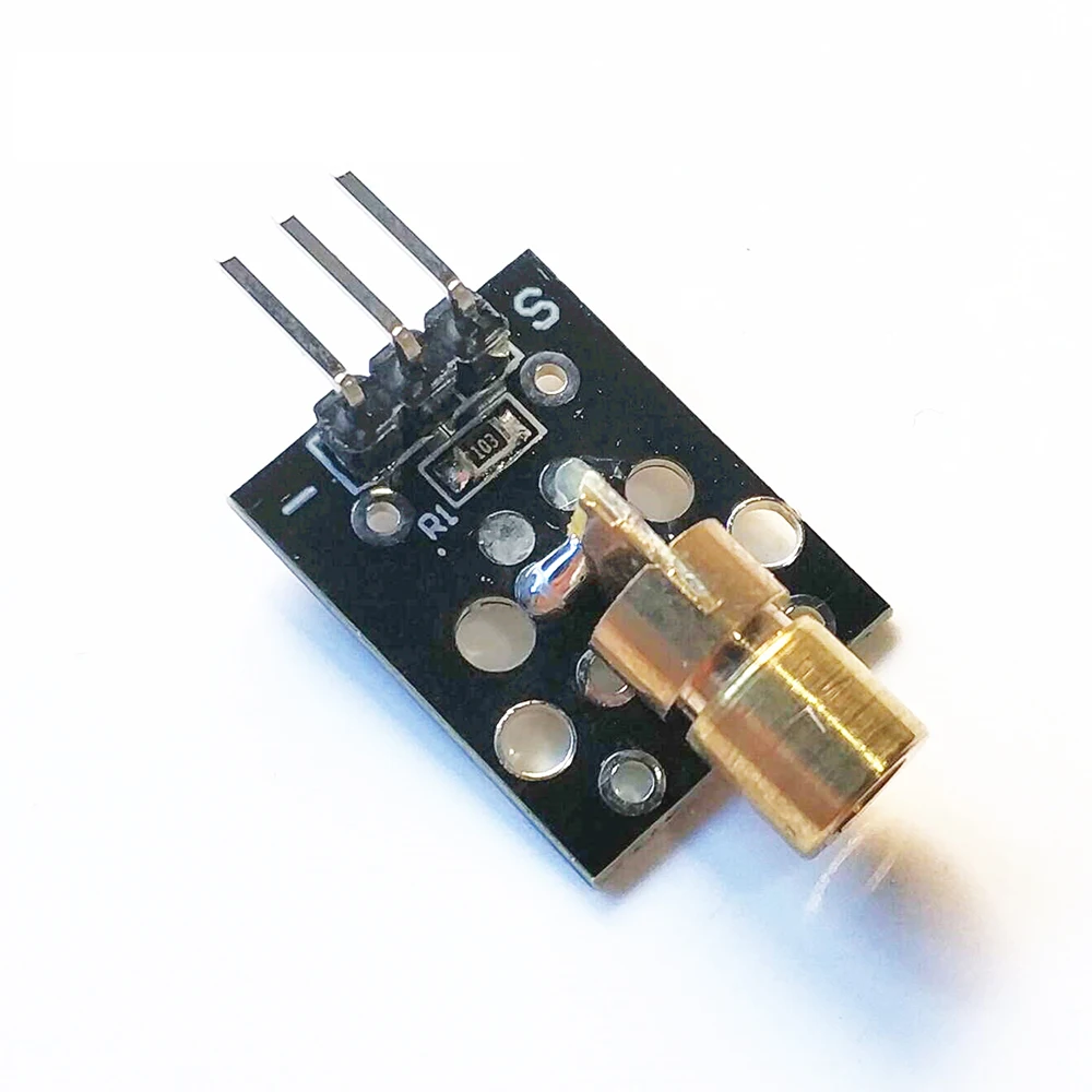 Módulo de Sensor de cabeza láser, transmisor de 5V, de Sensor láser KY-008, compatible con ...