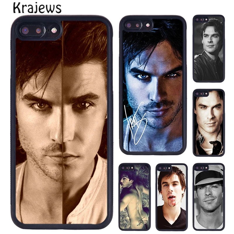 Krajews-Coque-Vampire-Diaries-Damon-Phone-Case-For-iPhone-14-5-6-7-8 ...