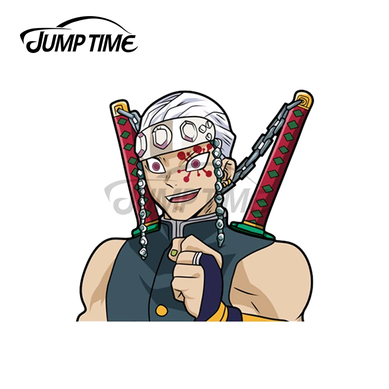 Stickers, Labels & Tags Paper Demon Slayer Bumper Waterproof Sticker ...