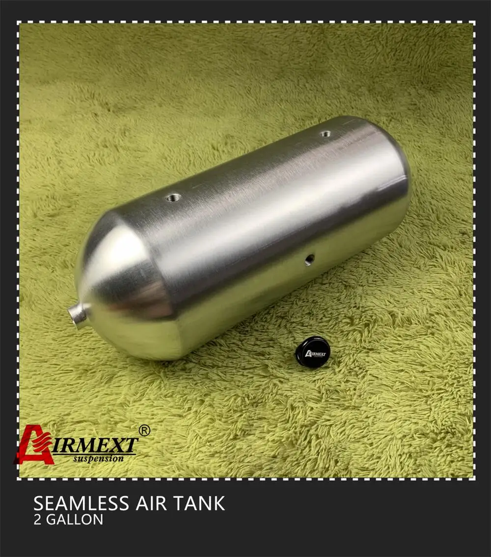 AIRMEXT /7.6L( 2 Gallon) IRON SEAMLESS air tank air cylinder air power ...