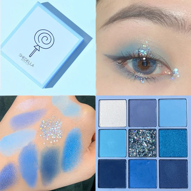 Light Blue Makeup