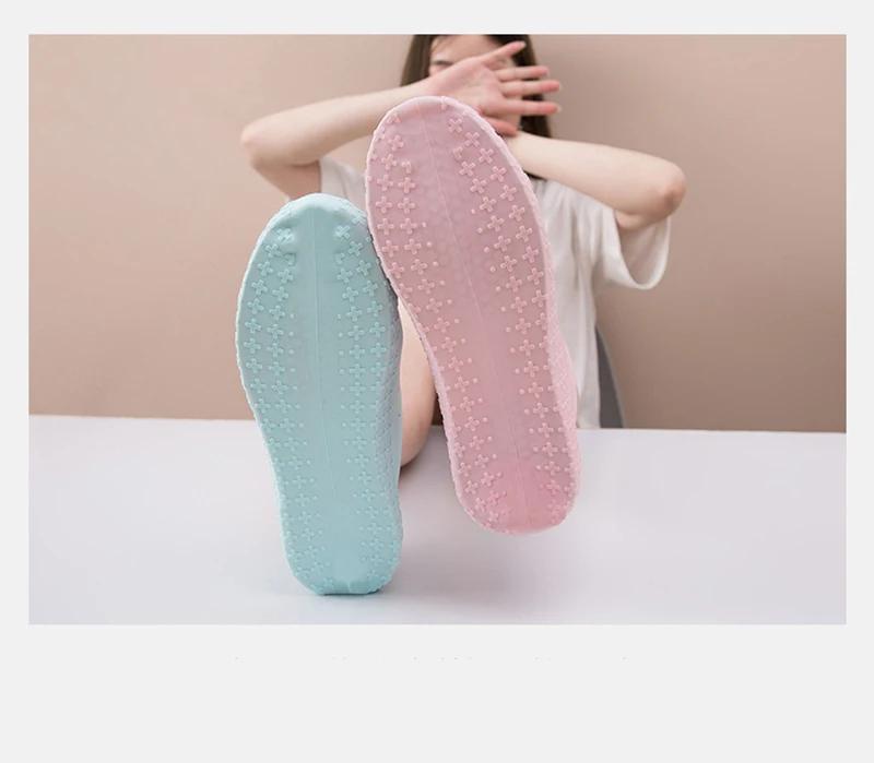 Утолщенные силиконовые непромокаемые сапоги; водонепроницаемая обувь ...