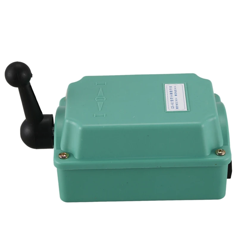 AC 380V 60A Forward Stop Reverse Motor Cam Starter Changeover Switch QS ...