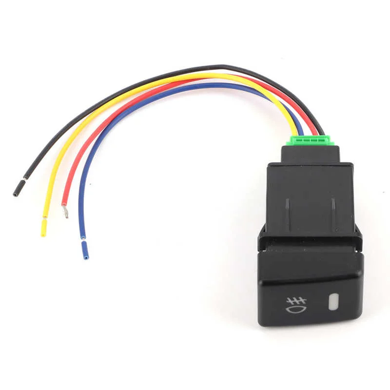 Car Front Fog Light Switch Button with Connecting Wire Fit for ISUZU MU ...