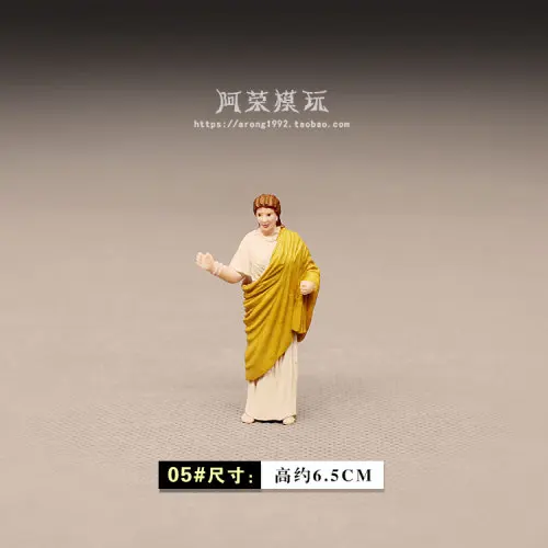 Medieval Castle Miniature Figurine Ancient Rome Emperor Caesar Pope Missionaries Gladiator Rome ...