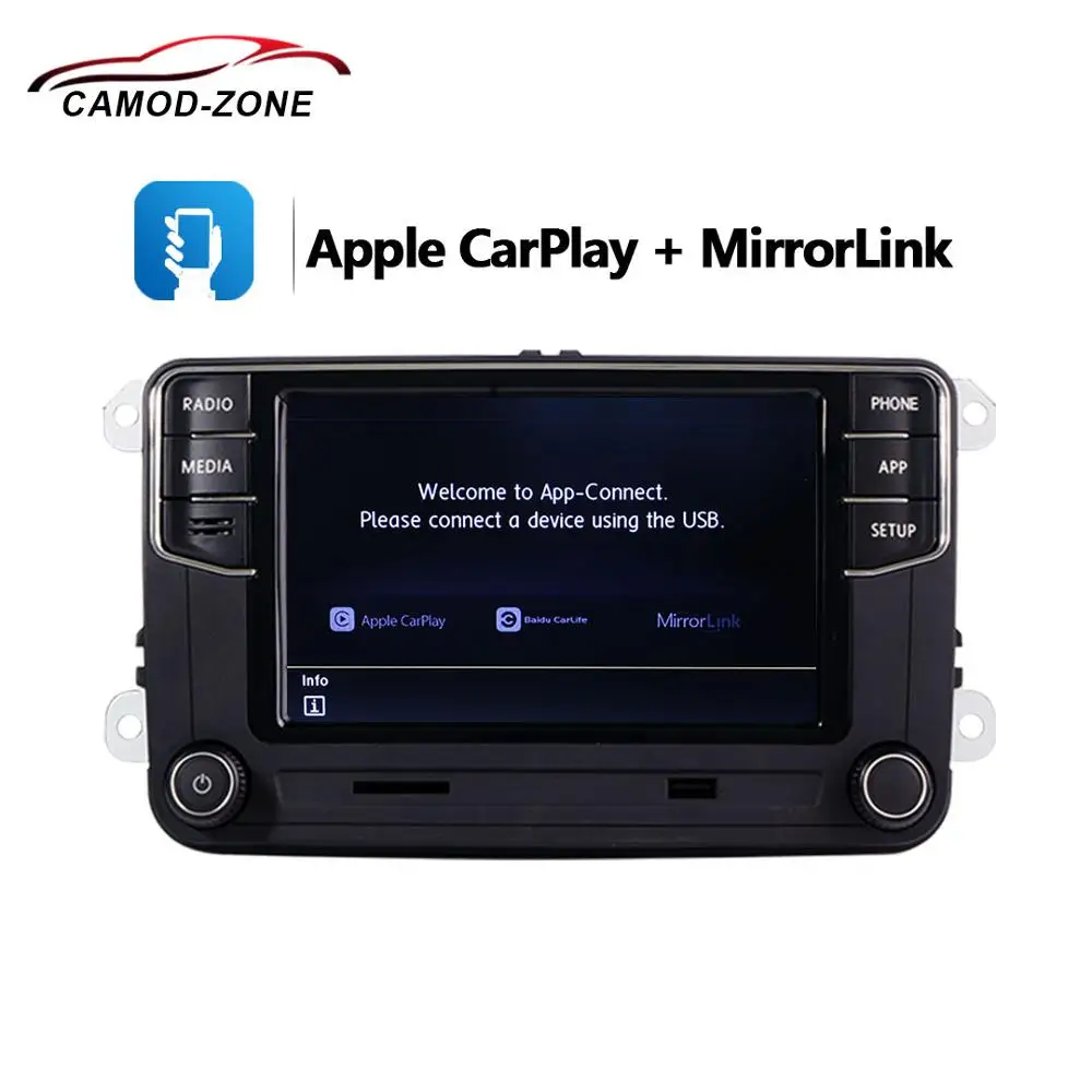MIB RCD360 Carplay радио 6RD 035 187B RCD 360 для VW Golf 5 6 Jetta MK5 ...