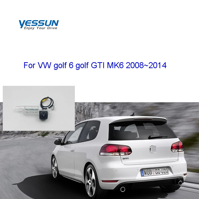 CVBS-Rear-view-camera-For-VW-golf-6-golf-GTI-MK6-2008-2014-Cabriolet ...