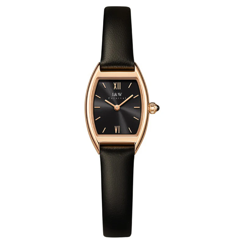 Luxury Women Watch 2025 I&W New Fashion Ultrathin Tonneau Switzerland ...