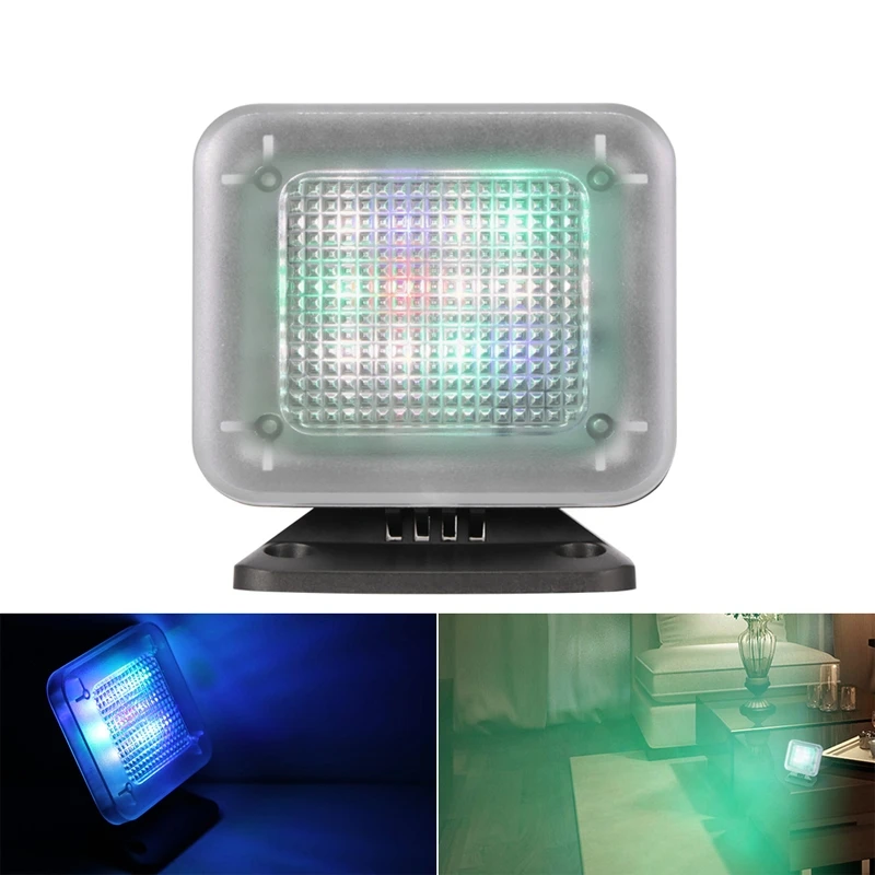 4-Modes-Fake-TV-Simulator-LED-Lights-Rotatable-USB-Powered-TV-Anti ...