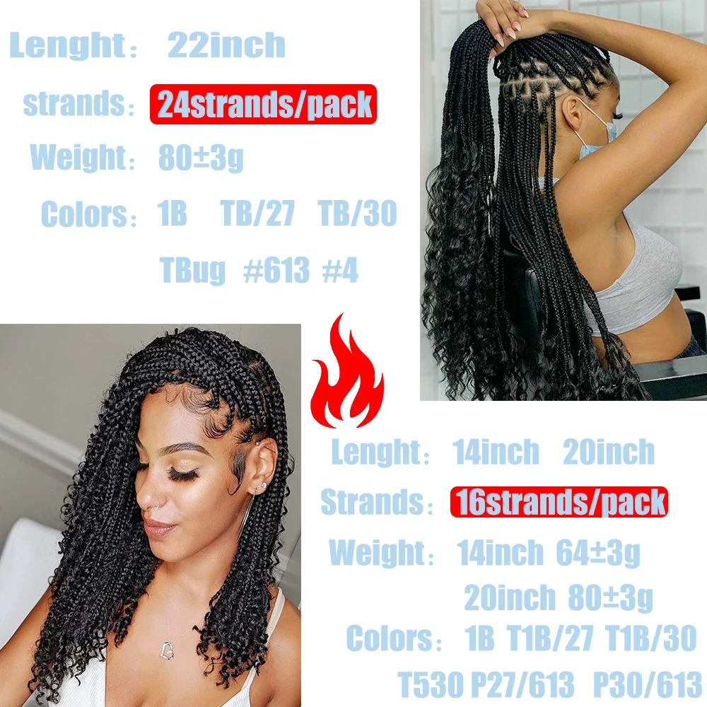 Goddess Box Braids Styles