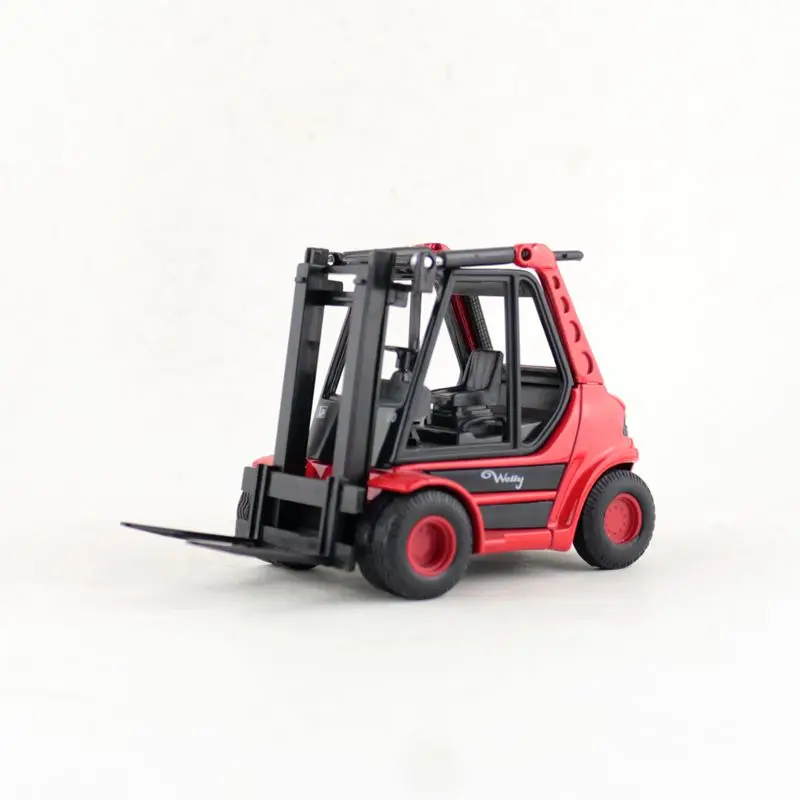 Welly Diecast Toy Vehicle Model Engineering Forklift Truck Urban Works ...
