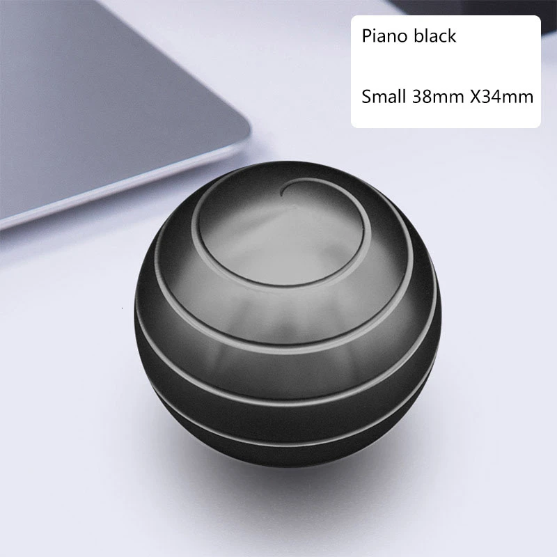 New Desktop Decompression Rotating Spherical Gyroscope Desk Toy Metal ...