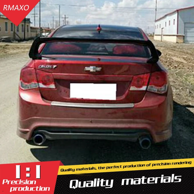 For Chevrolet Cruze Spoiler 2010 2013 FD2 ABS Material Car Rear Wing ...