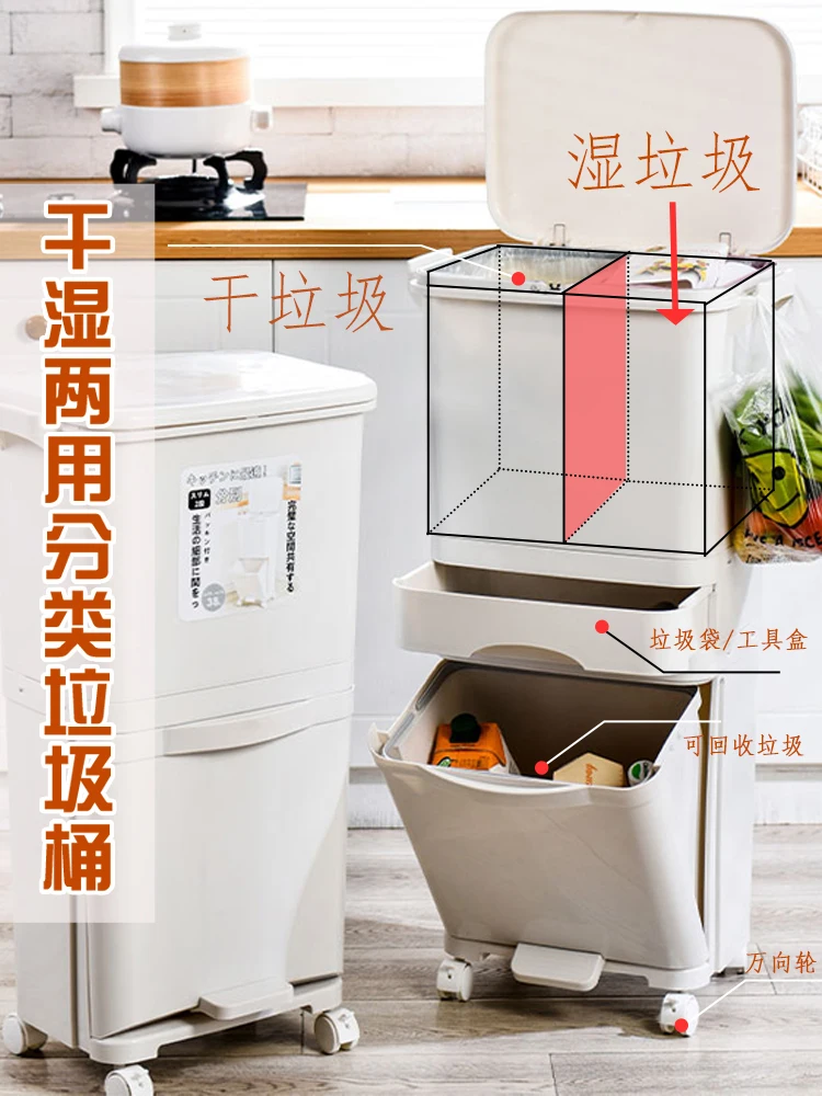 Nul-Afval-Huis-Tuin-Badkamer-Prullenbak-Recycling-Bin-Afvalemmer ...