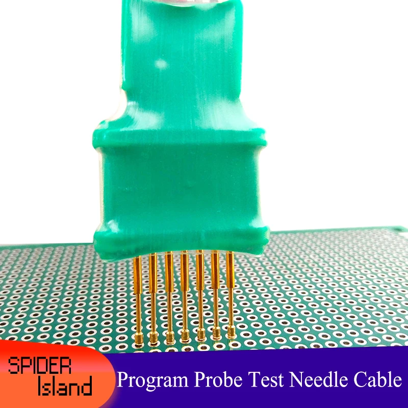3-6Pin-Burn-Download-Cable-Thimble-2-54mm-Write-Program-Probe-Test ...