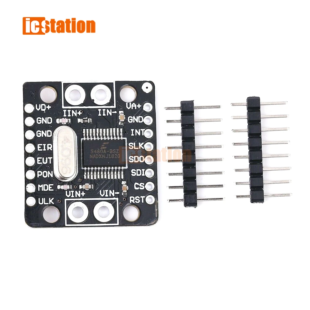 Power Energy Metering ADC Module CS5460A Serial Single-phase Bi ...