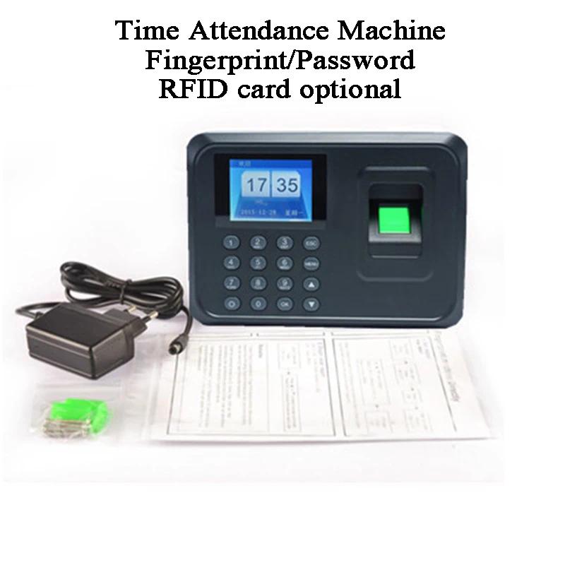 Biometric-Fingerprint-Office-Employee-time-attendance-machine-Code ...