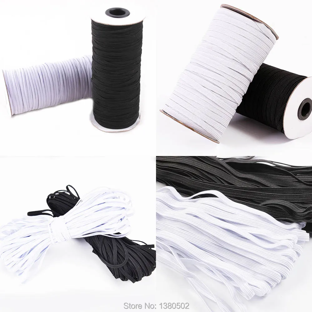 Elastic Bands Spool 3/5/6/7/8/10/12mm Stretches Elastic Cord Rope ...