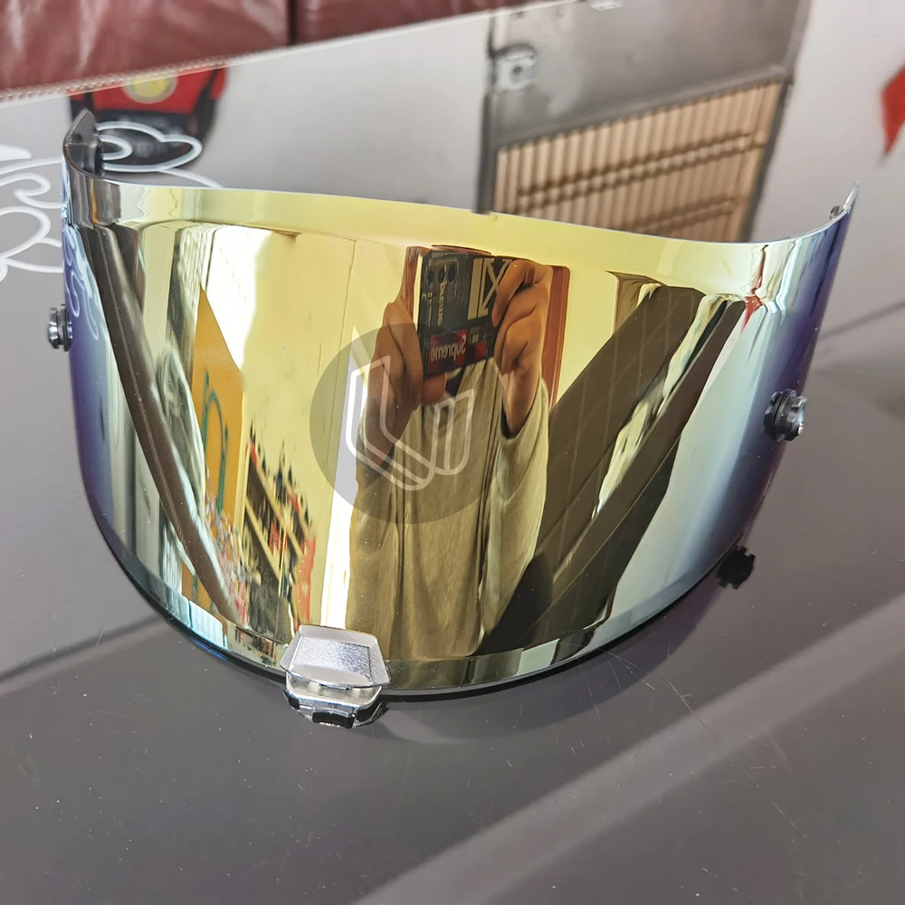 Gold Iridium รถจักรยานยนต์ Full Face Visor เลนส์สำหรับ HJC RPHA-11 RPHA ...
