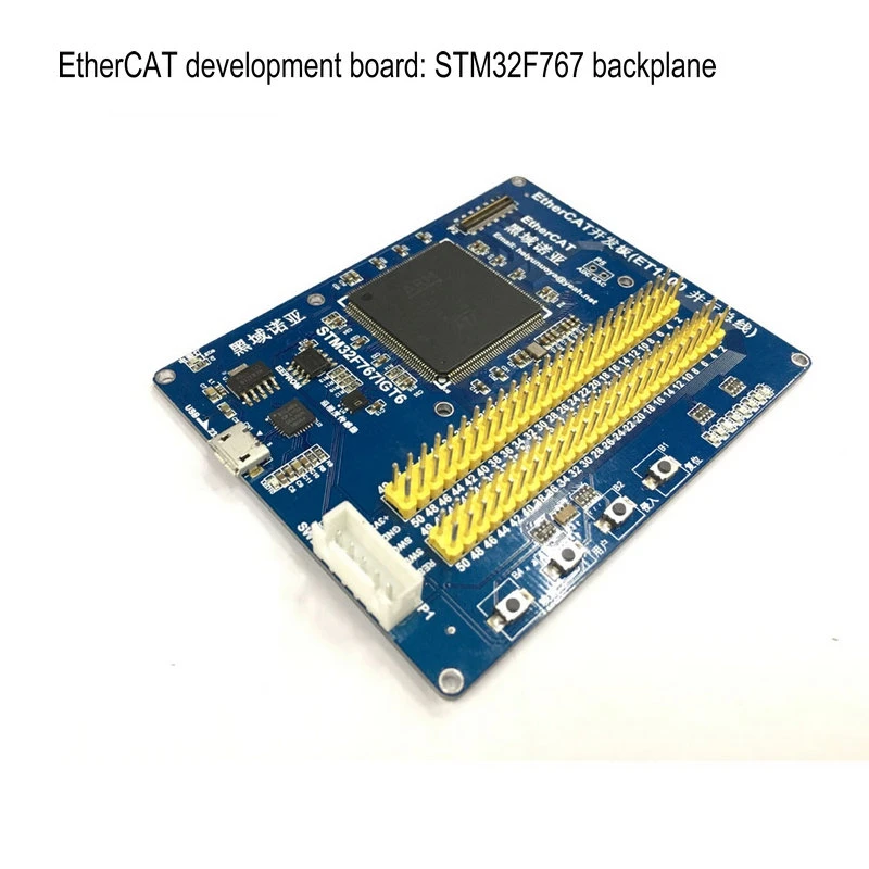 Placa de desarrollo EtherCAT ET1100, Bus paralelo asíncrono de 16 bits, placa de desarrollo ...