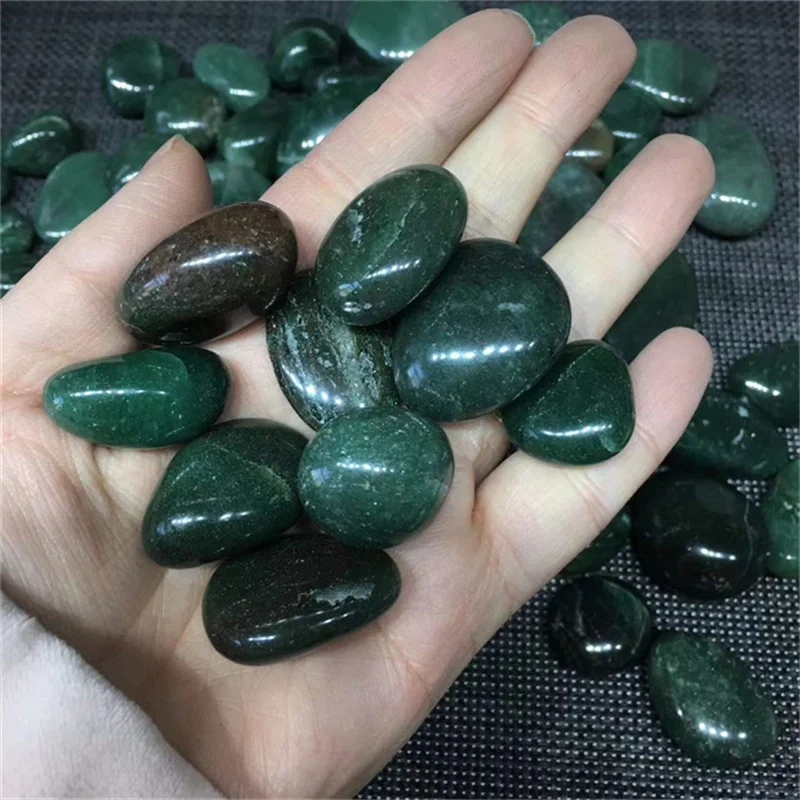Green Tumbled Gemstone
