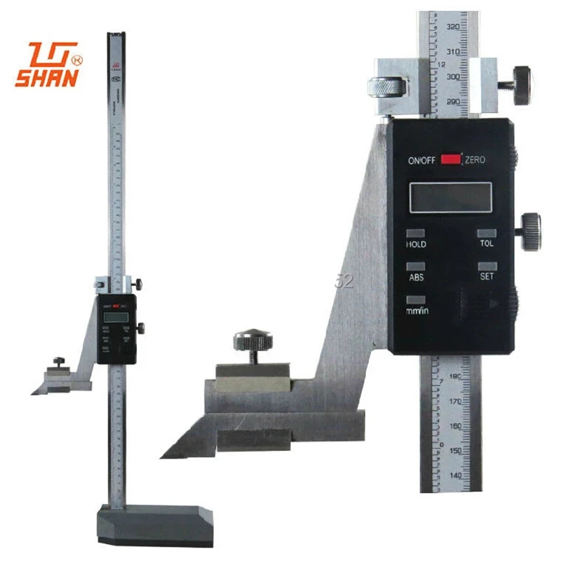 Digital Height Gauge Calipers 0-300mm 0.01 Caliper Stainless Steel ...