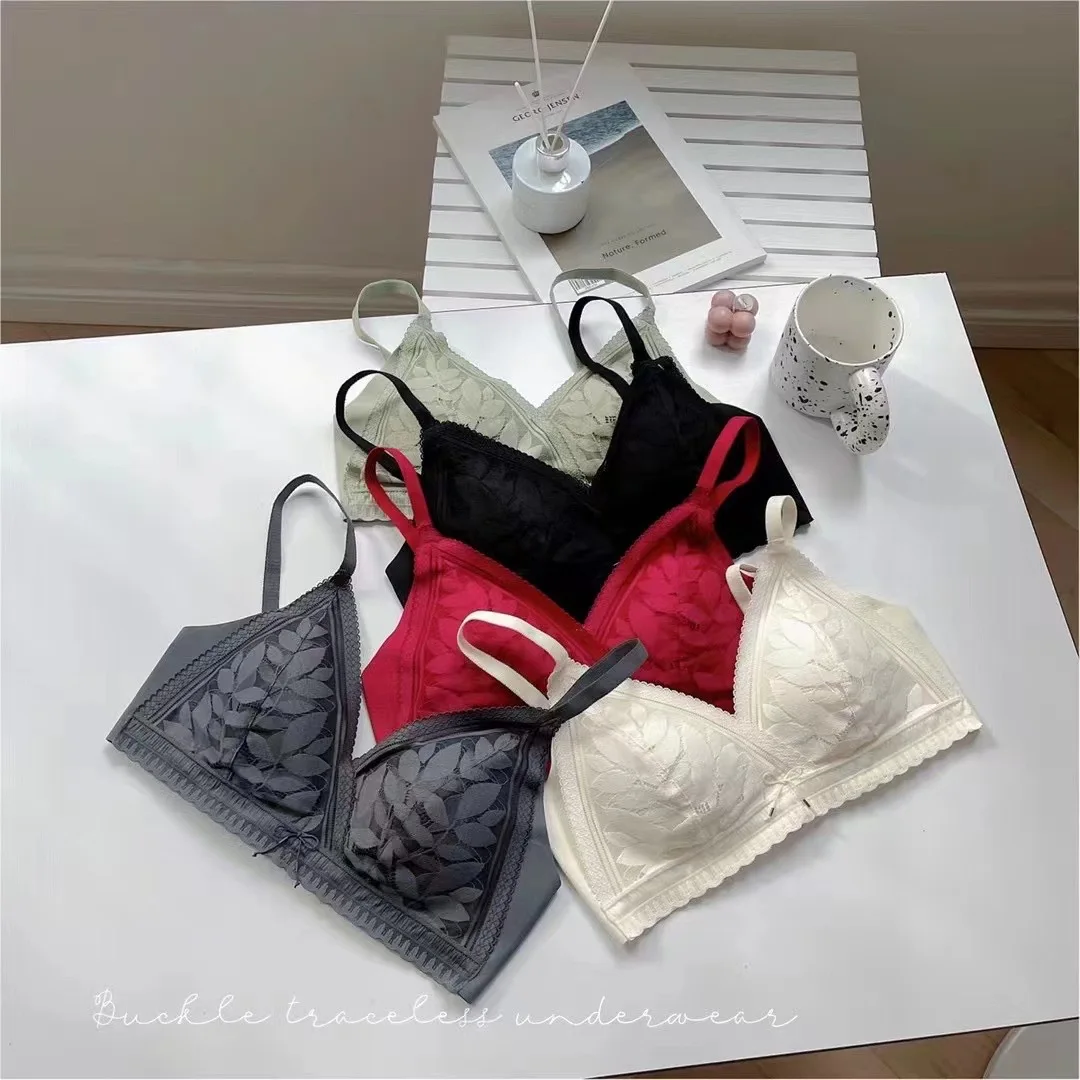 Only-A-Bra-The-Triangle-Cup-Seamless-Thin-Pad-Bralette-Adjustable ...