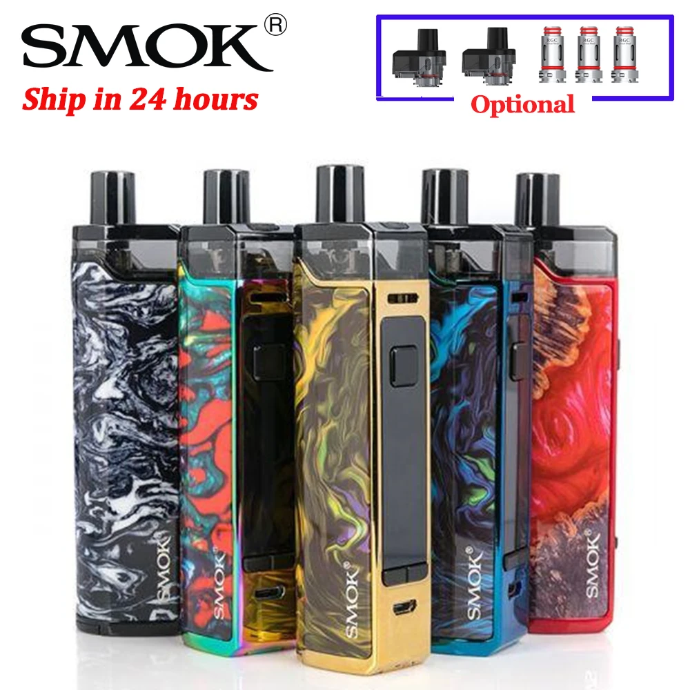 Original-SMOK-RPM80-Pro-Kit-80W-Vape-RPM-Coils-RGC-Pod-with-18650 ...
