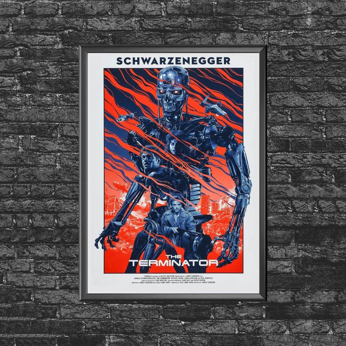The Terminator Art Poster