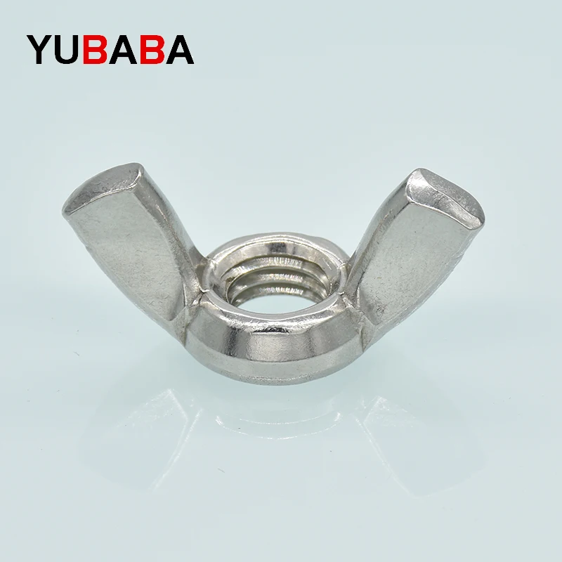 M3 M4 M5 M6 M8 M10 M12 Tye A Squate Wing nuts 304 Stainless Steel Butterfly Nuts