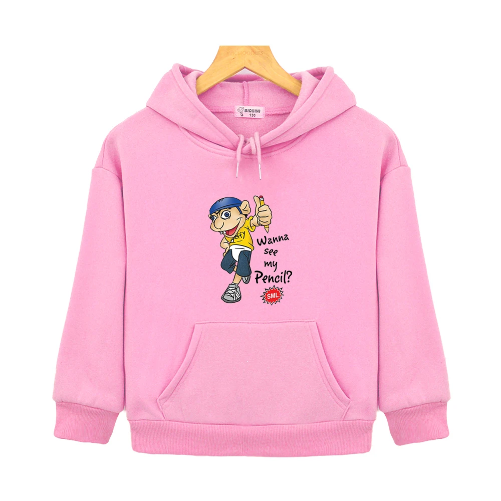 Jeffy Funny SML 캐릭터 풀오버 까마귀 캐주얼 가족 의류 소년 의류 탑스 키즈 스웨터 Streetwear ...